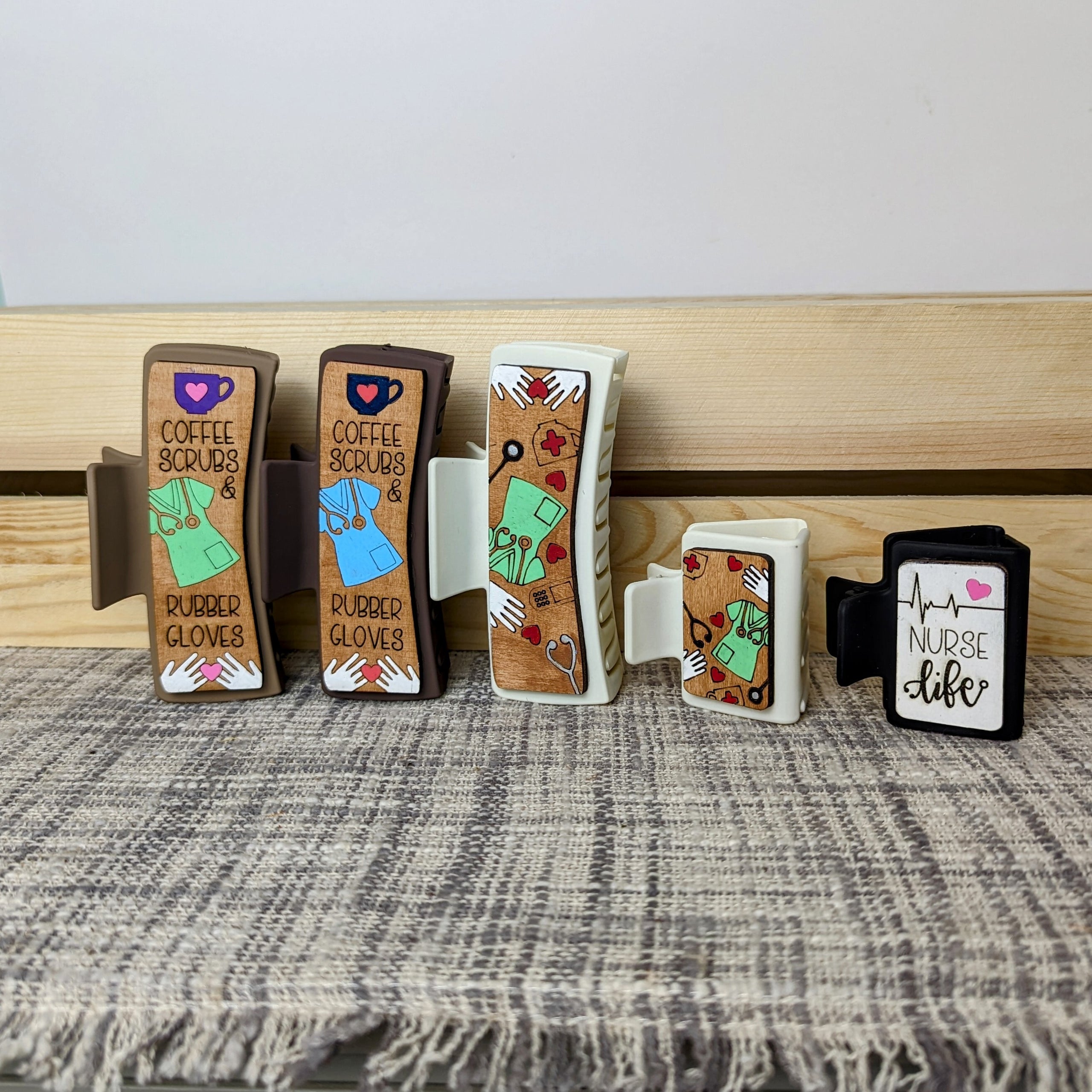 Nursing Claw Hair Clips | Old Dominion Mercantile